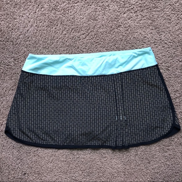 lululemon athletica | Skirts | Rare Lululemon Wet Dry Warm Reflective ...